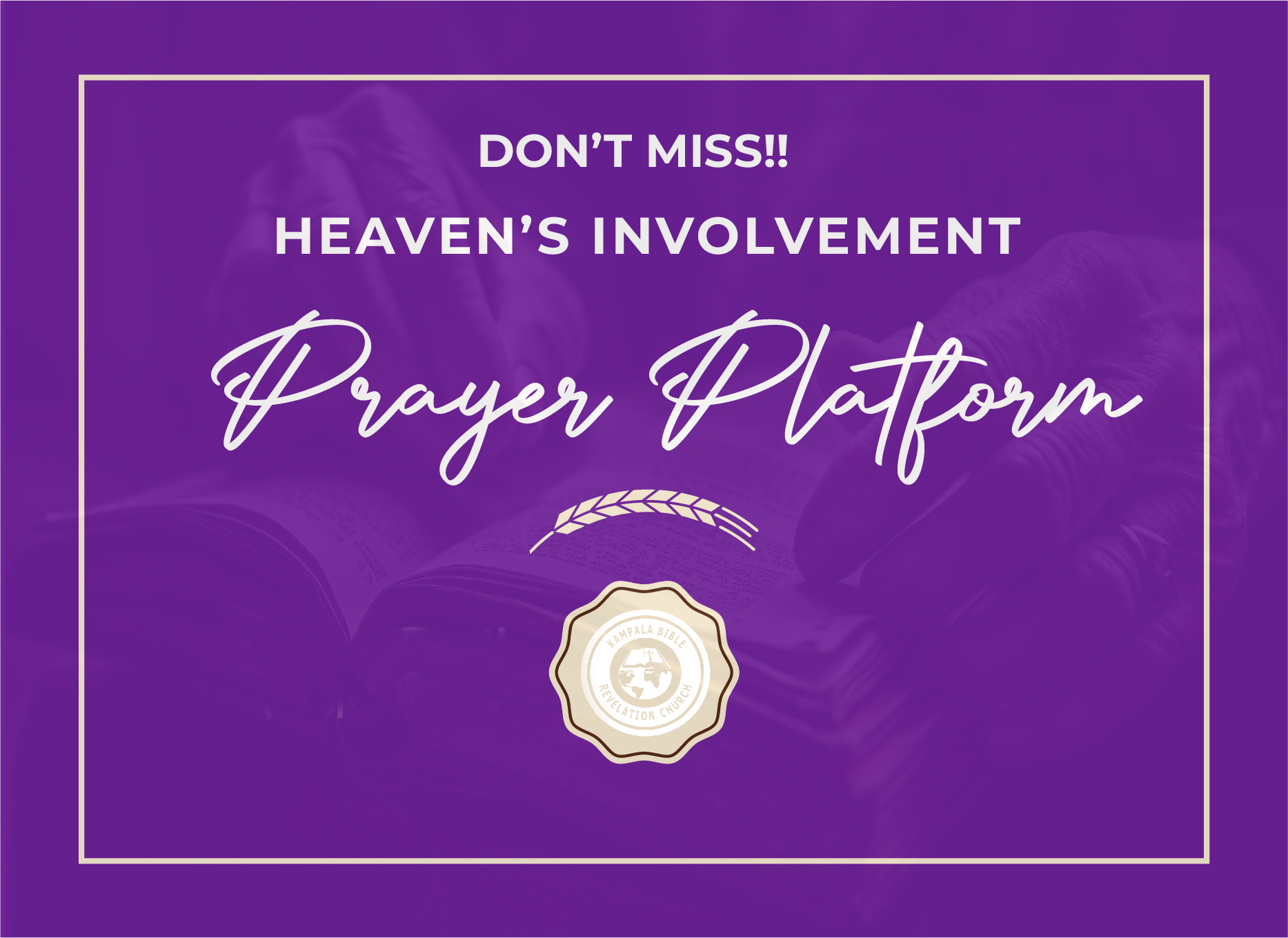 Home - Kampala Bible Revelation Church